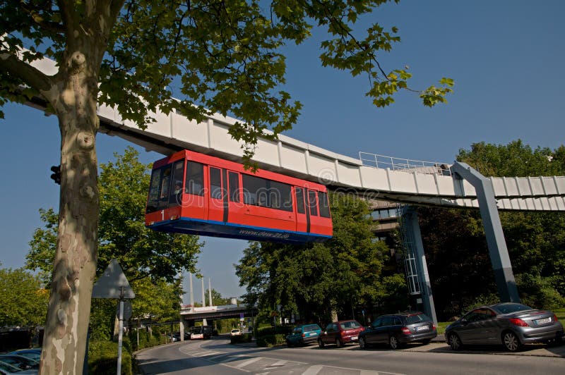 The H-Bahn in Dortmund editorial image. Image of logo - 33594510