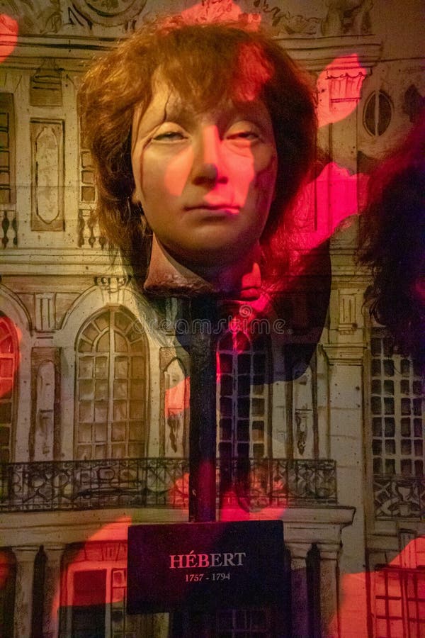 Hébert S Decapitated Head, Represented in Wax Editorial Photography ...