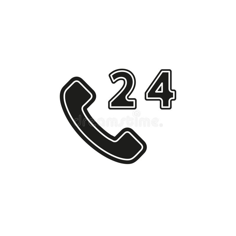 24 7 Customer Service Icon - Customer Support Icon - Call Center Icon ...