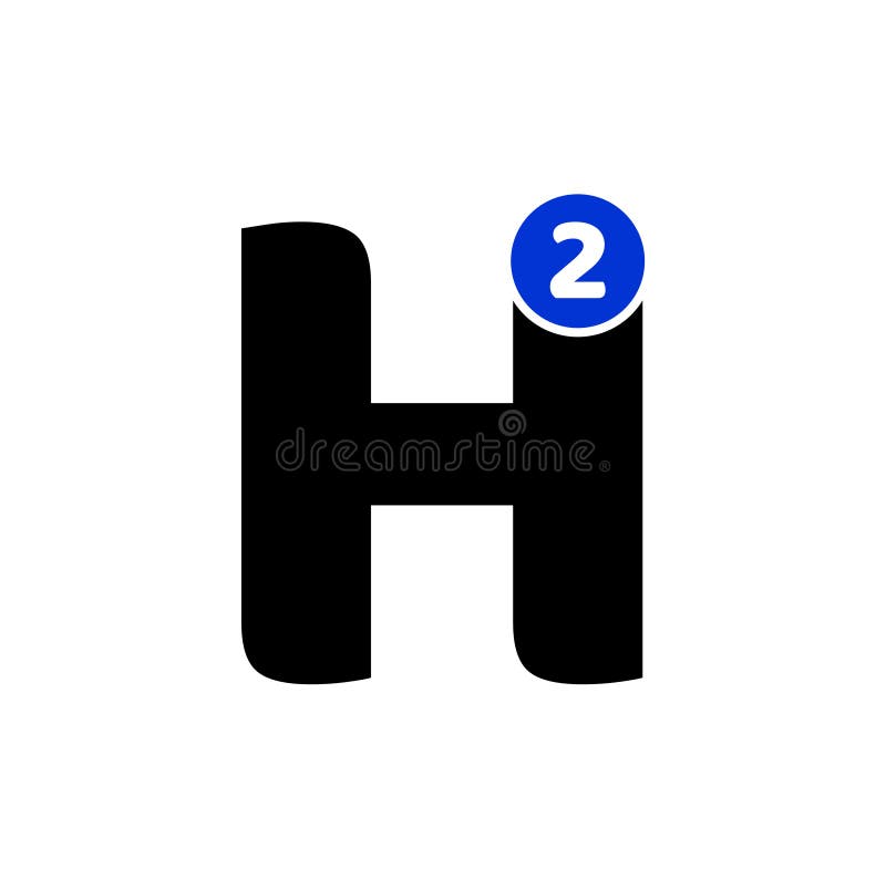 H2 Letter Logo Stock Illustrations – 17 H2 Letter Logo Stock ...
