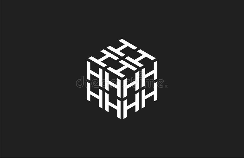 Cube Block for Logo stock vector. Illustration of cubic - 175354093