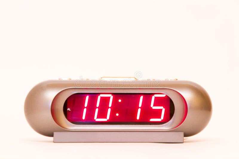 15h00 de montre de Digital photo stock. Image du produit - 55464676