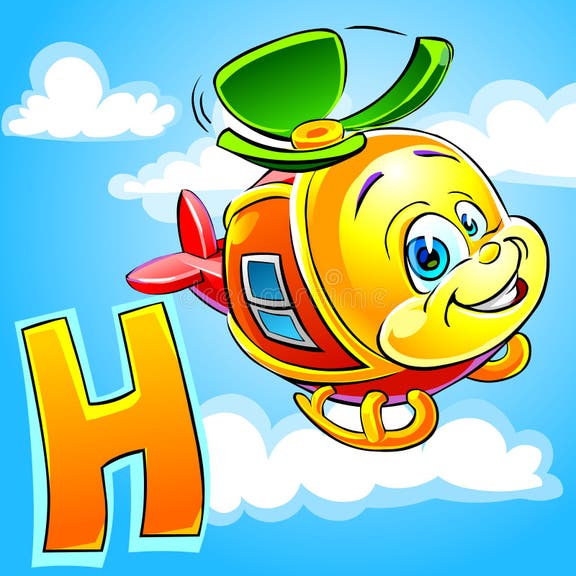 H Alphabet Helicopter Stock Illustrations – 62 H Alphabet Helicopter ...