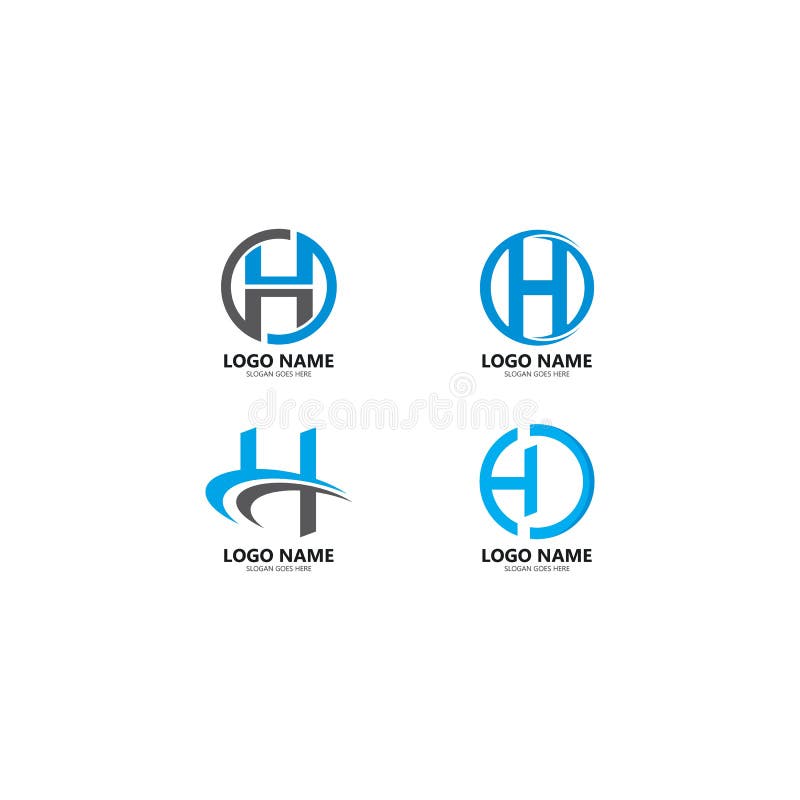 Horizon Letter H Logo Vector Stock Illustrations – 247 Horizon Letter H ...