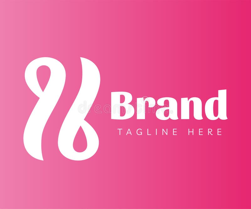 Letter H Logo Design. Letter H with Wave Logo Stock Vector ...