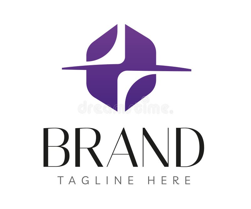 Letter H Logo Design. Letter H with Diamond Logo Stock Vector ...