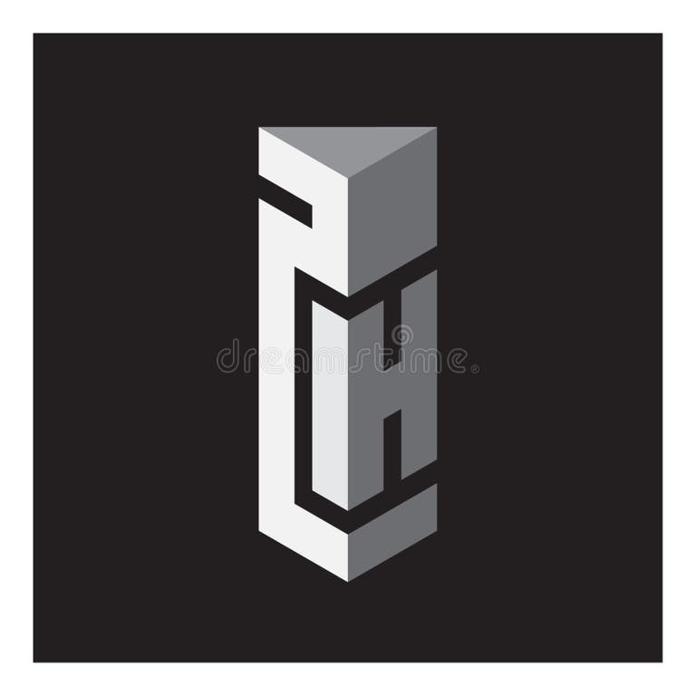 H2 Logo. Letter H and Number 2 Logotype Stock Vector - Illustration of ...