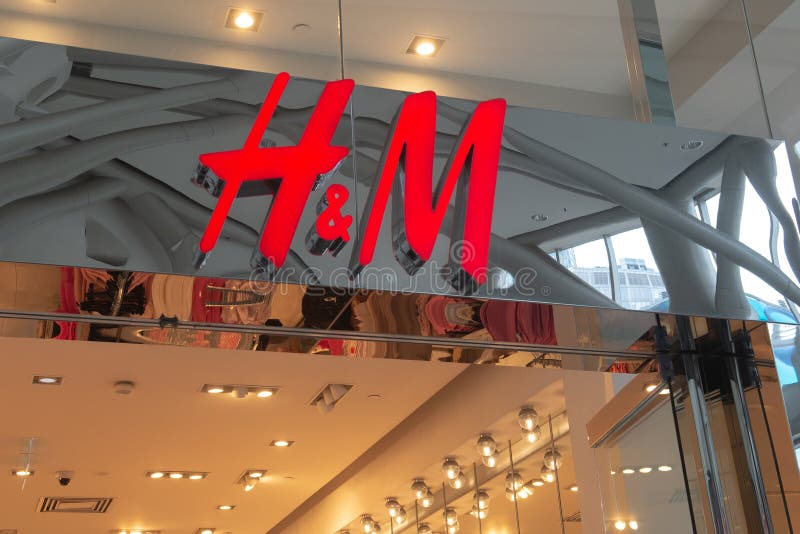H and M Company Logo in Toronto Editorial Image - Image of canadian ...