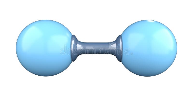 H2 Hydrogen Molecule Gas Pump Stock Illustration - Illustration of ...