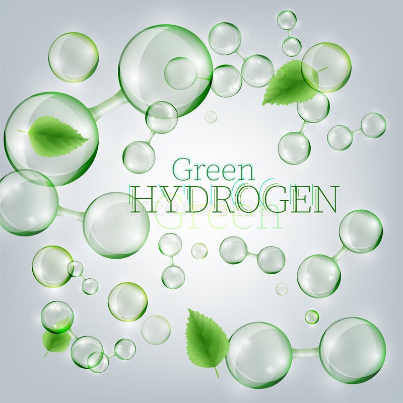 Green Hydrogen Production Icon. Editable Vector Illustration Stock ...