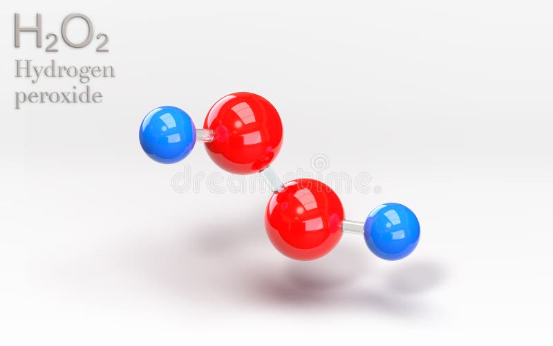 Hydrogen Peroxide Molecular Structure Stock Illustrations – 162 ...