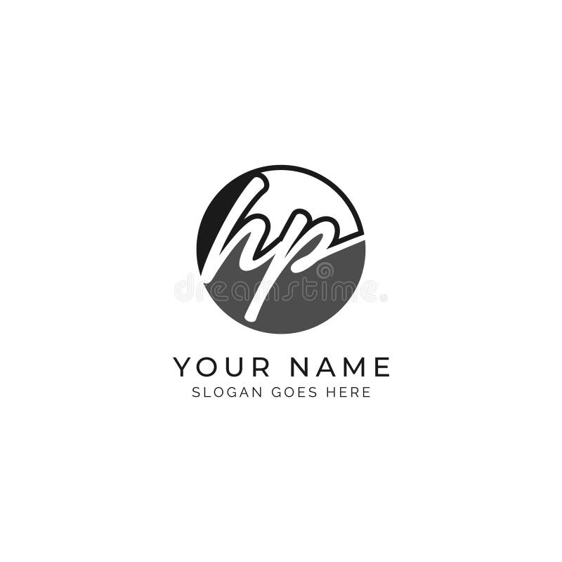 Hp Logo Handwritten Signature Style Stock Illustrations – 16 Hp Logo ...