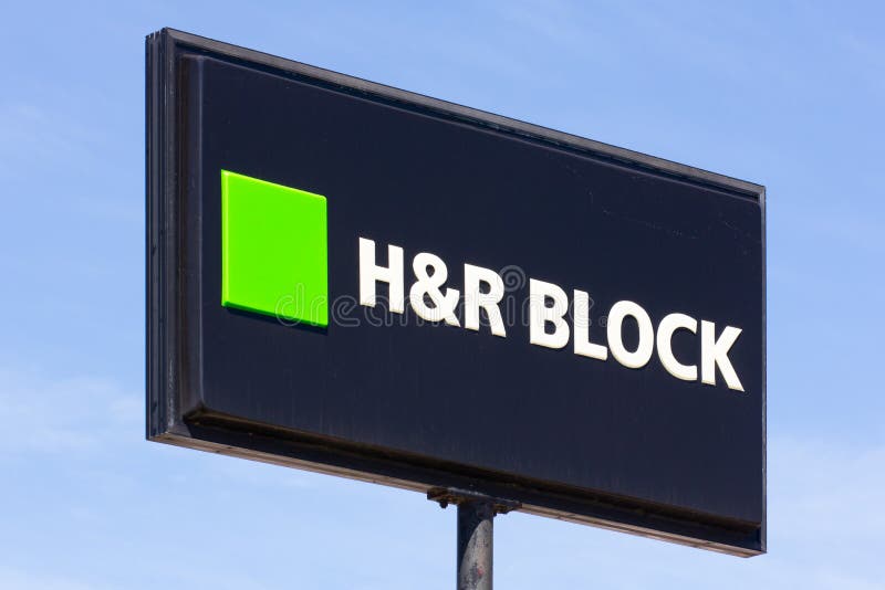 H&R Block Tax Preparation Sign and Trademark Logo Editorial Photography ... H&R Block Tax Preparation Sign and Trademark Logo Editorial Photography ...
