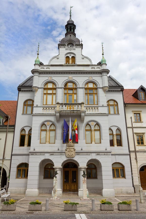 Hôtel De Ville De Novo Mesto Photo stock - Image du municipal, salle ...