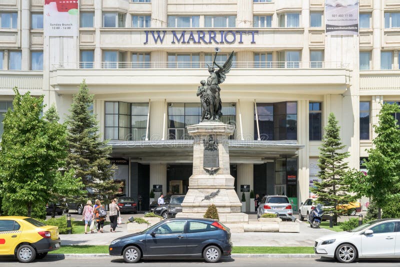 Hôtel Grand De Jw Marriott Bucarest Photo stock éditorial - Image du ...