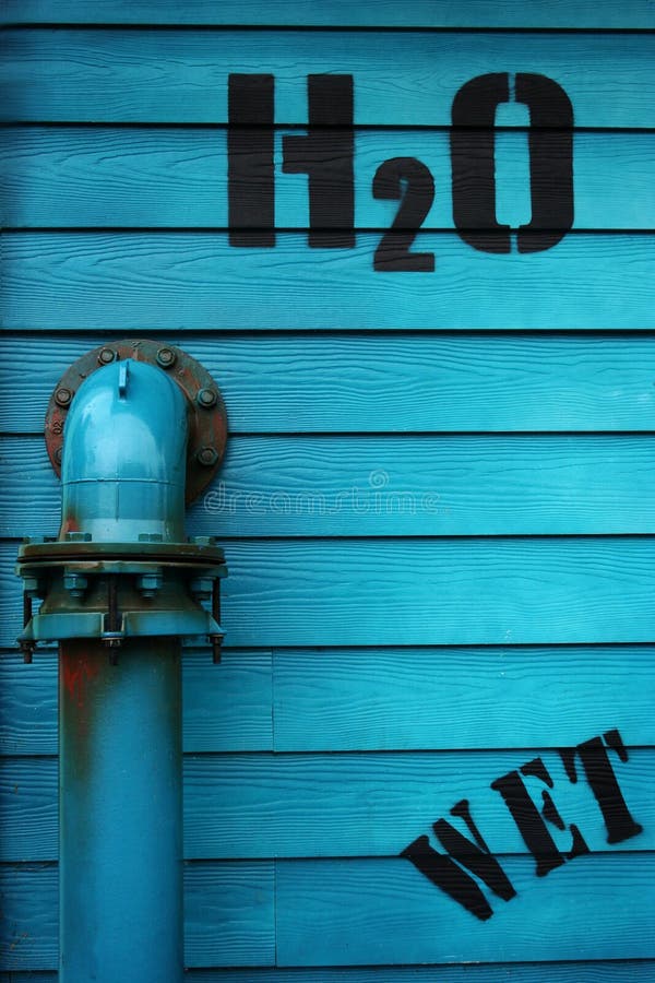 Water Hydrant Sign with Red Metal Frame Stock Photo - Image of sign ...