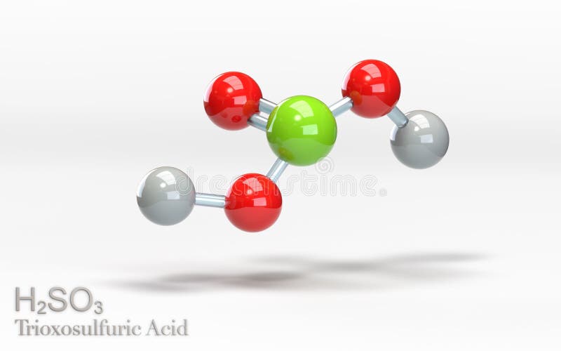 H2so3 Molecule Stock Illustrations – 7 H2so3 Molecule Stock ...