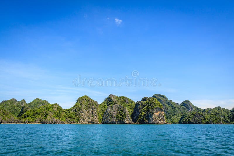 Ha long bay stock photo. Image of coastline, mast, beach - 43442986