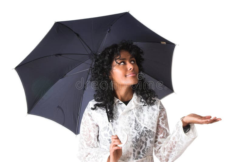 Ha smesso di piovere? immagine stock. Immagine di rivestimento - 2234067