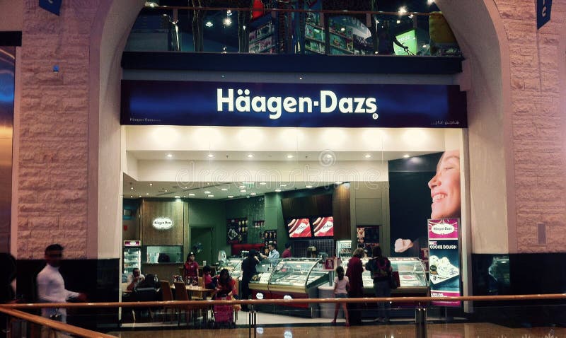 Haagen dazs editorial photo. Image of mall, dazs, cream - 79993776