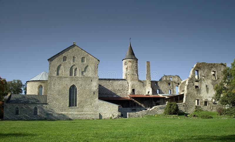 Haapsalu castle. stock photo. Image of architecture, haapsalu - 264082