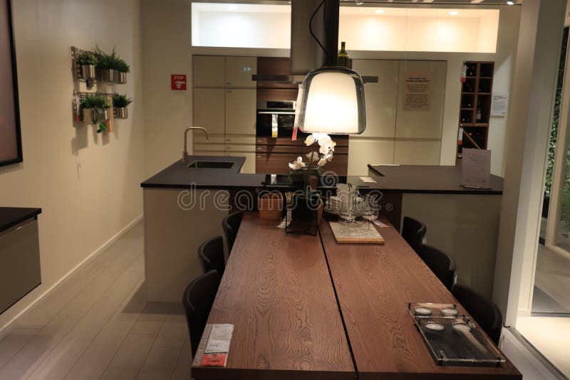 Haarlem, the Netherlands - October 9th, 2021: Ikea Store Showroom ...