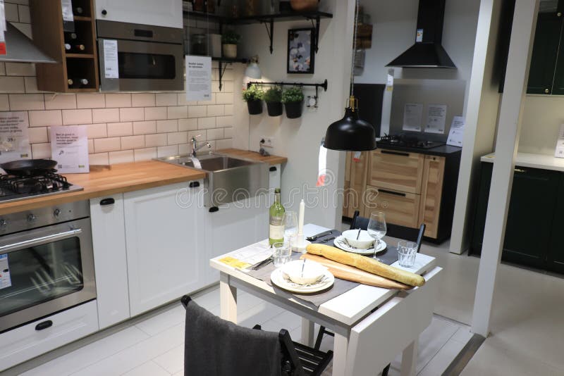 Haarlem, the Netherlands - October 9th, 2021: Ikea Store Showroom ...