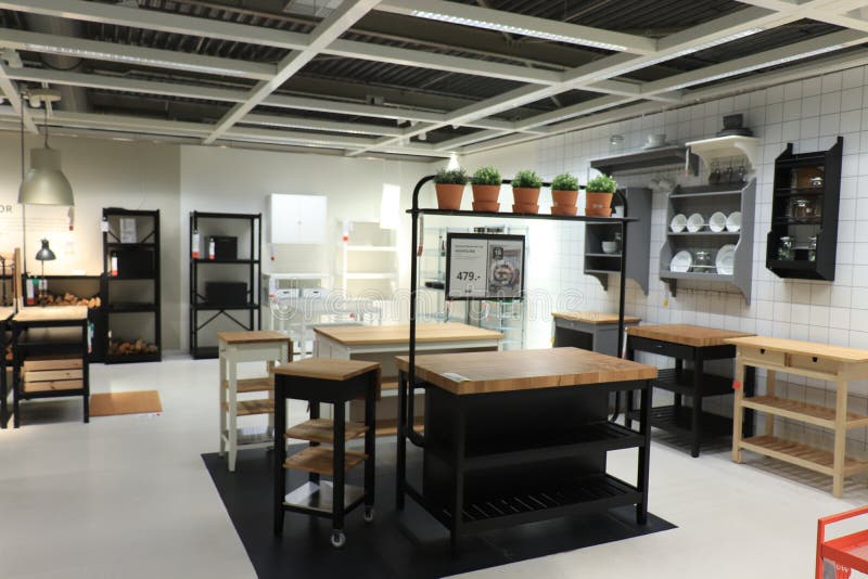 Haarlem, the Netherlands - October 9th, 2021: Ikea Store Showroom ...