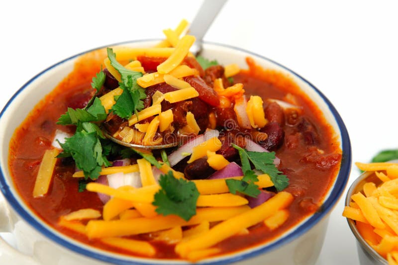 Habas del chile imagen de archivo. Imagen de queso, blanco - 13269721