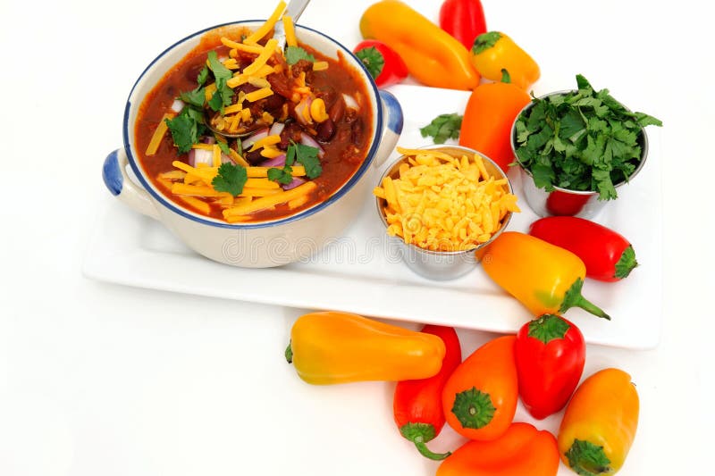 Habas del chile imagen de archivo. Imagen de haba, carne - 13427595