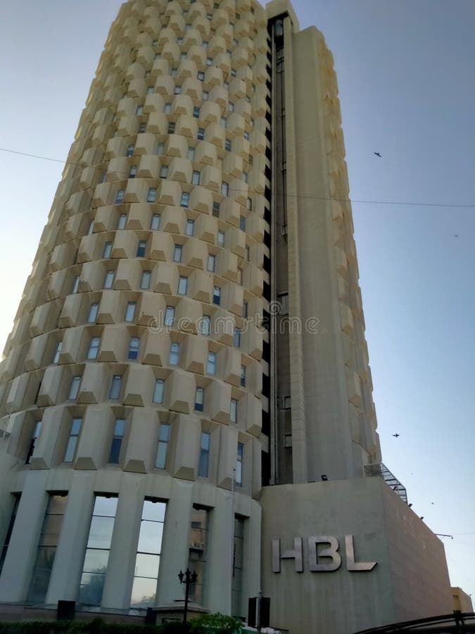 Habib Bank Building Karachi Editorial Stock Image - Image of kara ...