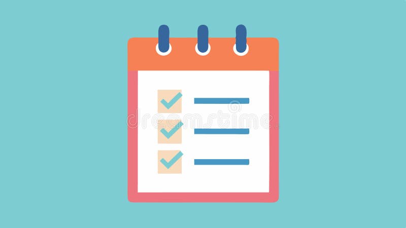 Habit Tracker a Calendar or Checklist with daily Goals Being Checked ...