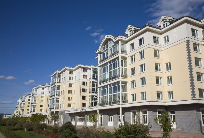 Habitation buildings stock photo. Image of unit, home - 12569618