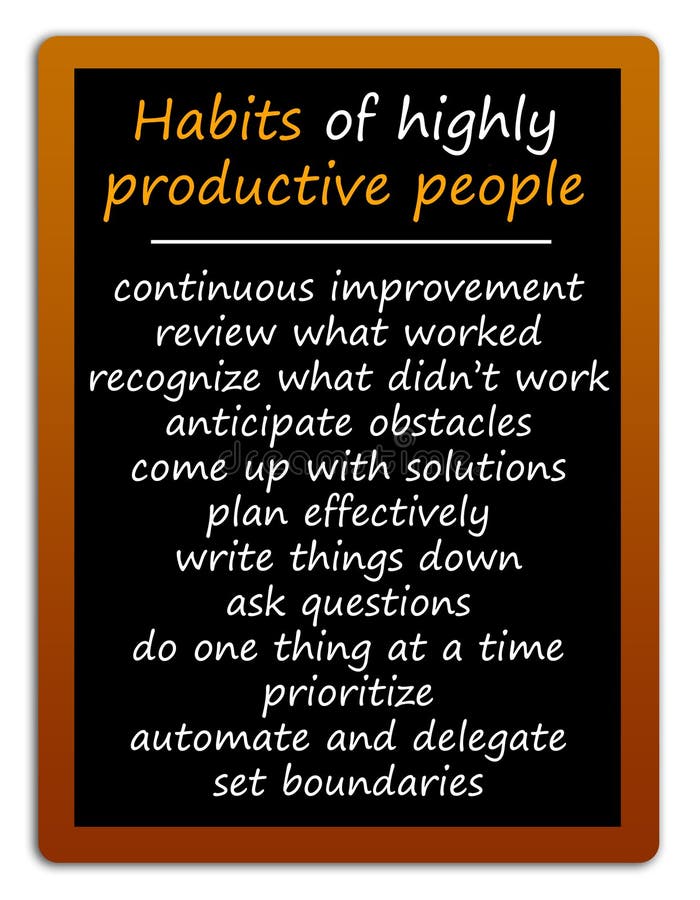 Habits stock illustration. Illustration of commitment - 53878929