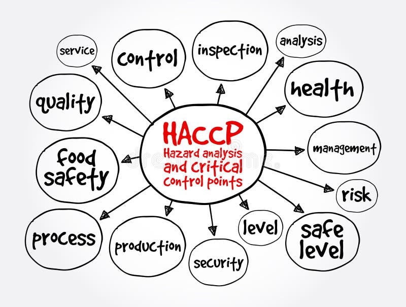 HACCP - Hazard Analysis and Critical Control Points Mind Map, Health ...