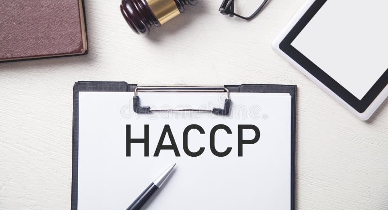 HACCP-Hazard Analysis Critical Control Points. Quality Control Stock ...