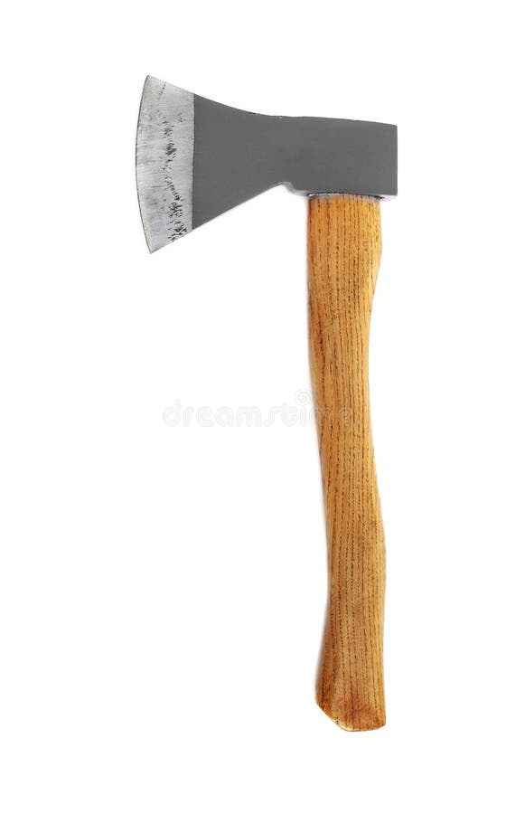 Hacha roja aislada foto de archivo. Imagen de grunge - 13660744