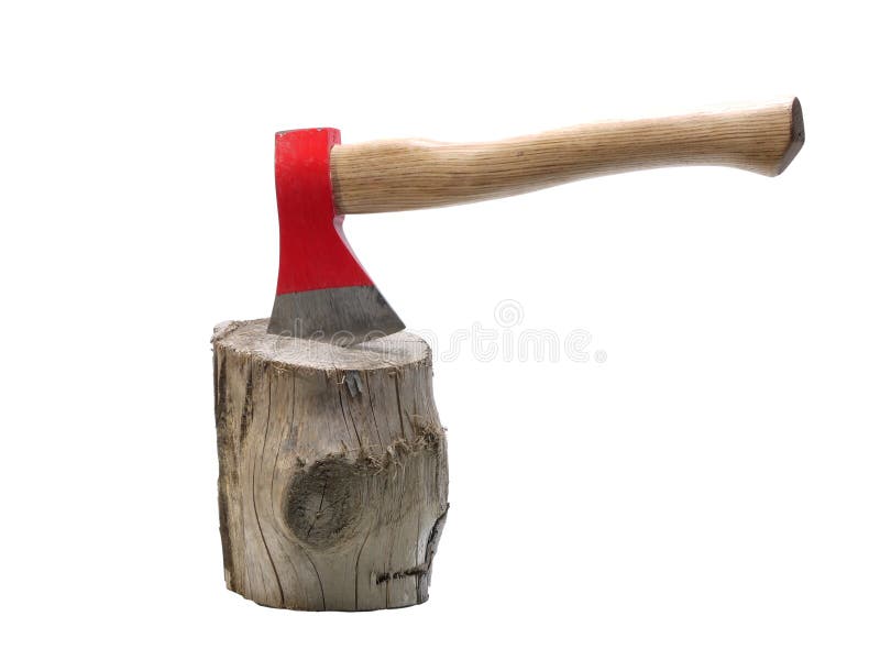 Hachage de bloc de hache photo stock. Image du bloc, hache - 10406802