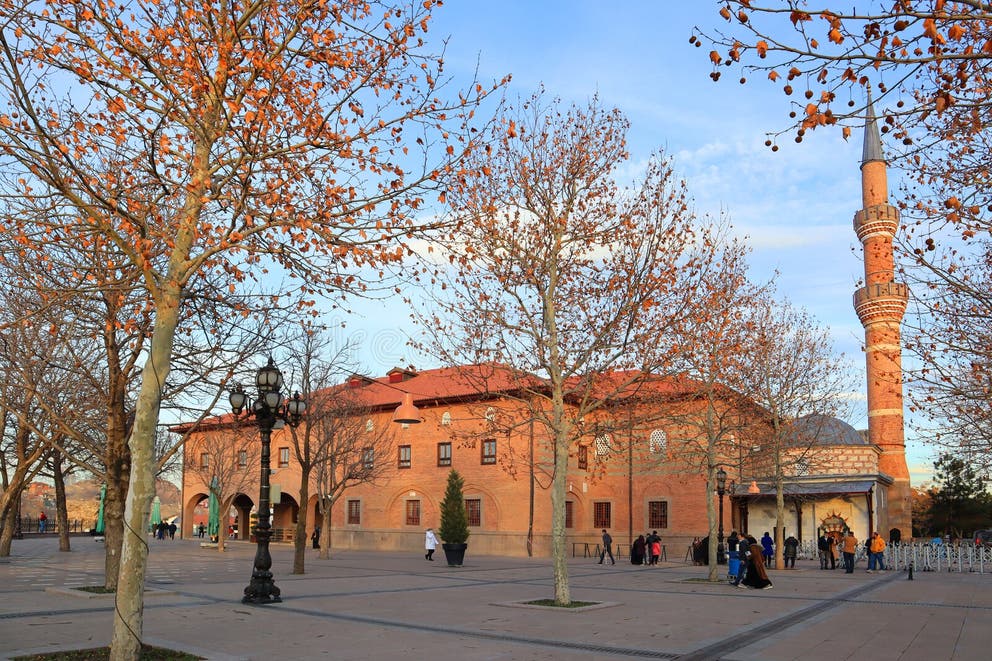 Haci Bayram Mosque in Ankara, Turkey Editorial Photography - Image of ...