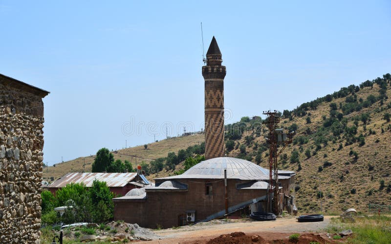 Haci Seref Mosque stock image. Image of town, tourism - 362412315