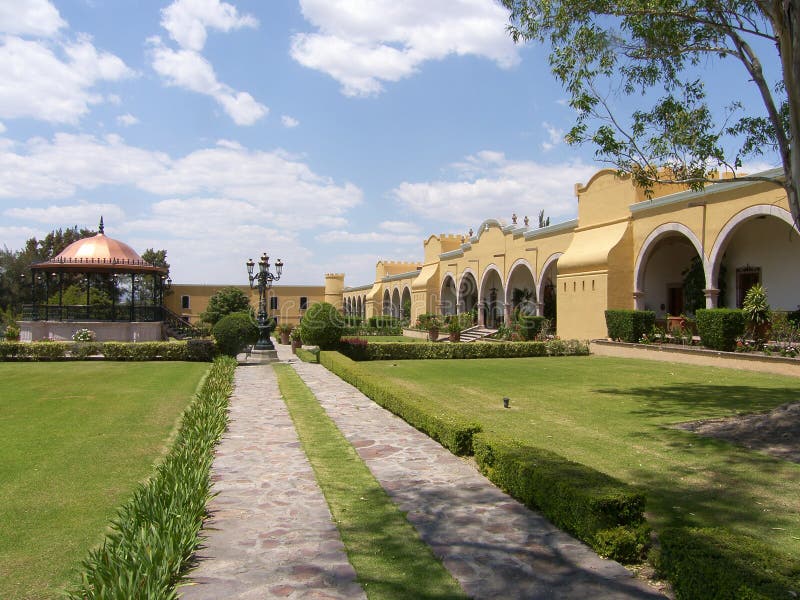 Hacienda in Mexico stock image. Image of classical, ancient - 9762779