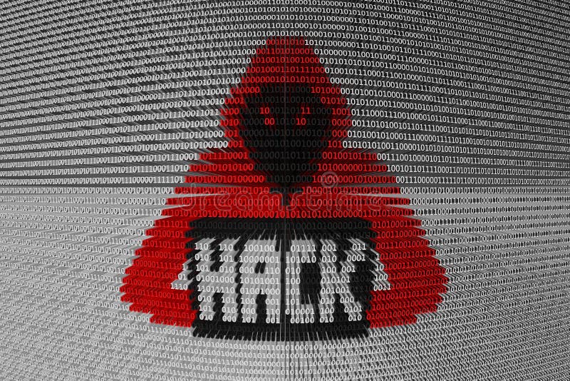Hack stock illustration. Illustration of danger, hacking - 62087971