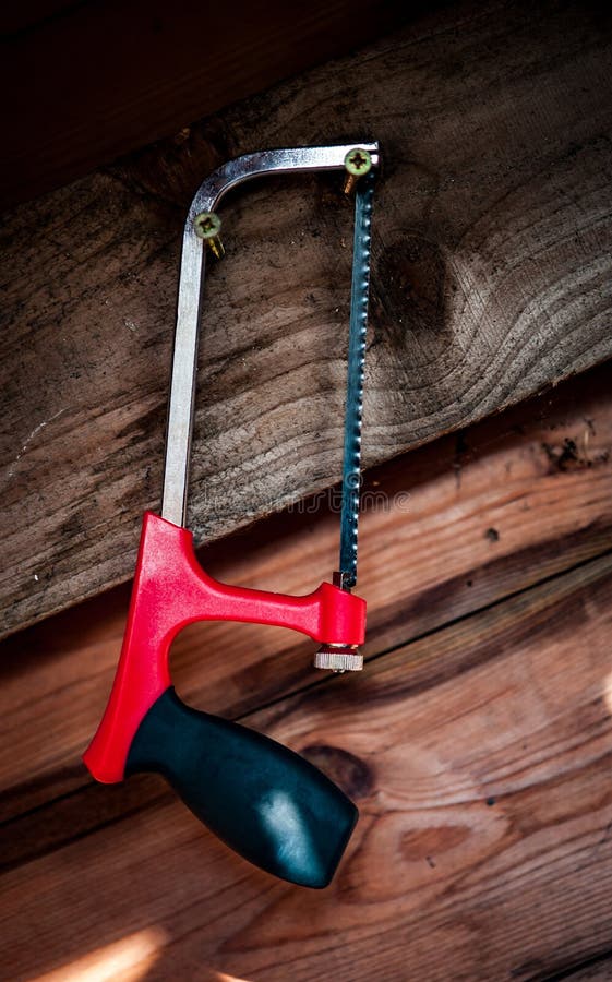 Hack saw stock image. Image of screws, hack, garden, hanging - 66651963