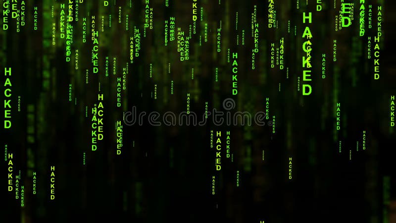 HACK Text Written on an Orange Thought Bubble Stock Illustration ...