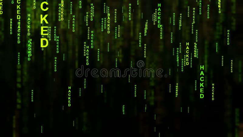 HACK Text Written on an Orange Thought Bubble Stock Illustration ...