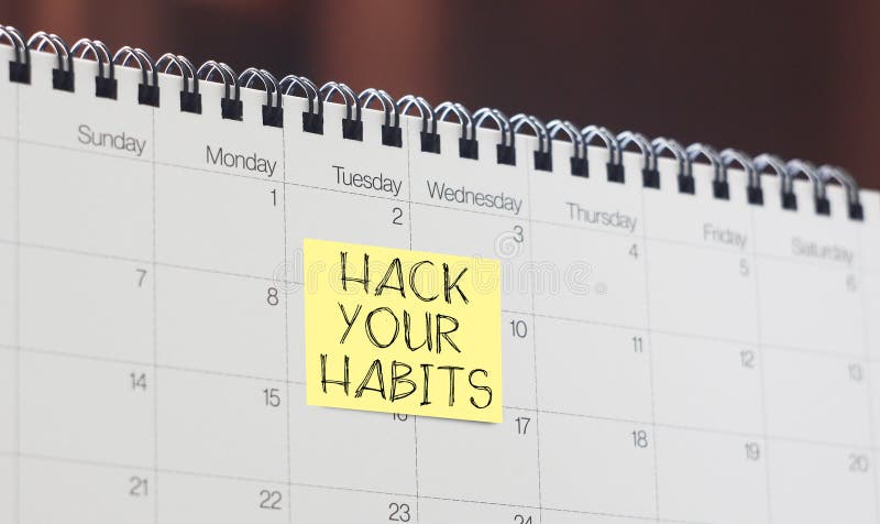 Hack Your Habits is Shown Using the Text. Break Bad Habits, Build Good ... Hack Your Habits is Shown Using the Text. Break Bad Habits, Build Good ...