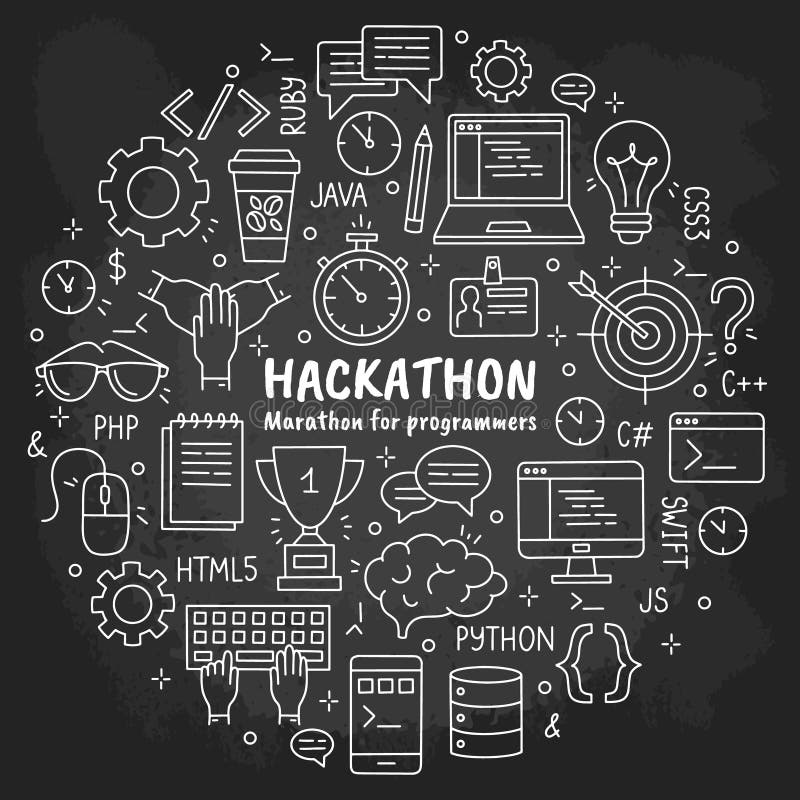 Hackathon Background Stock Illustrations – 367 Hackathon Background ...