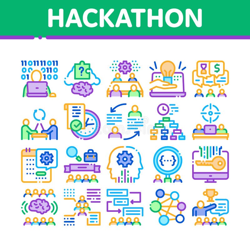 Hackathon Logo Stock Illustrations – 54 Hackathon Logo Stock ...