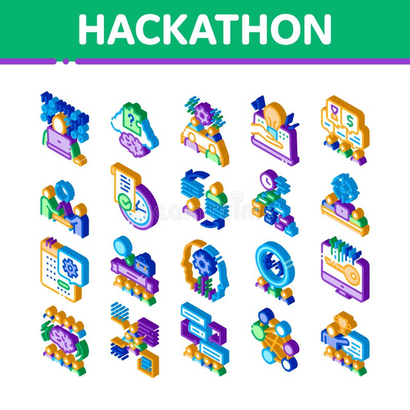 Hackathon Logo Stock Illustrations – 54 Hackathon Logo Stock ...