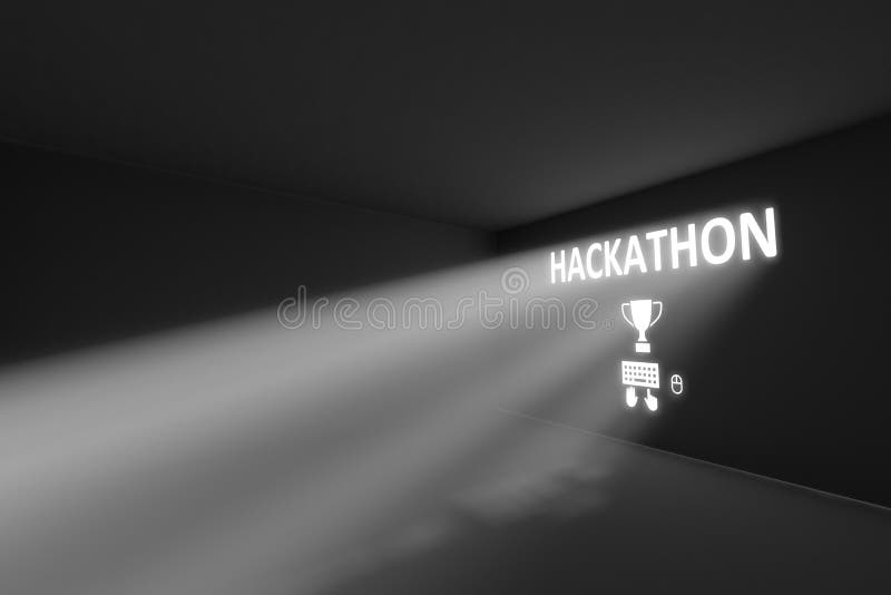 Hackathon Concept with Circle Icon for Website Template or Landing Page ...